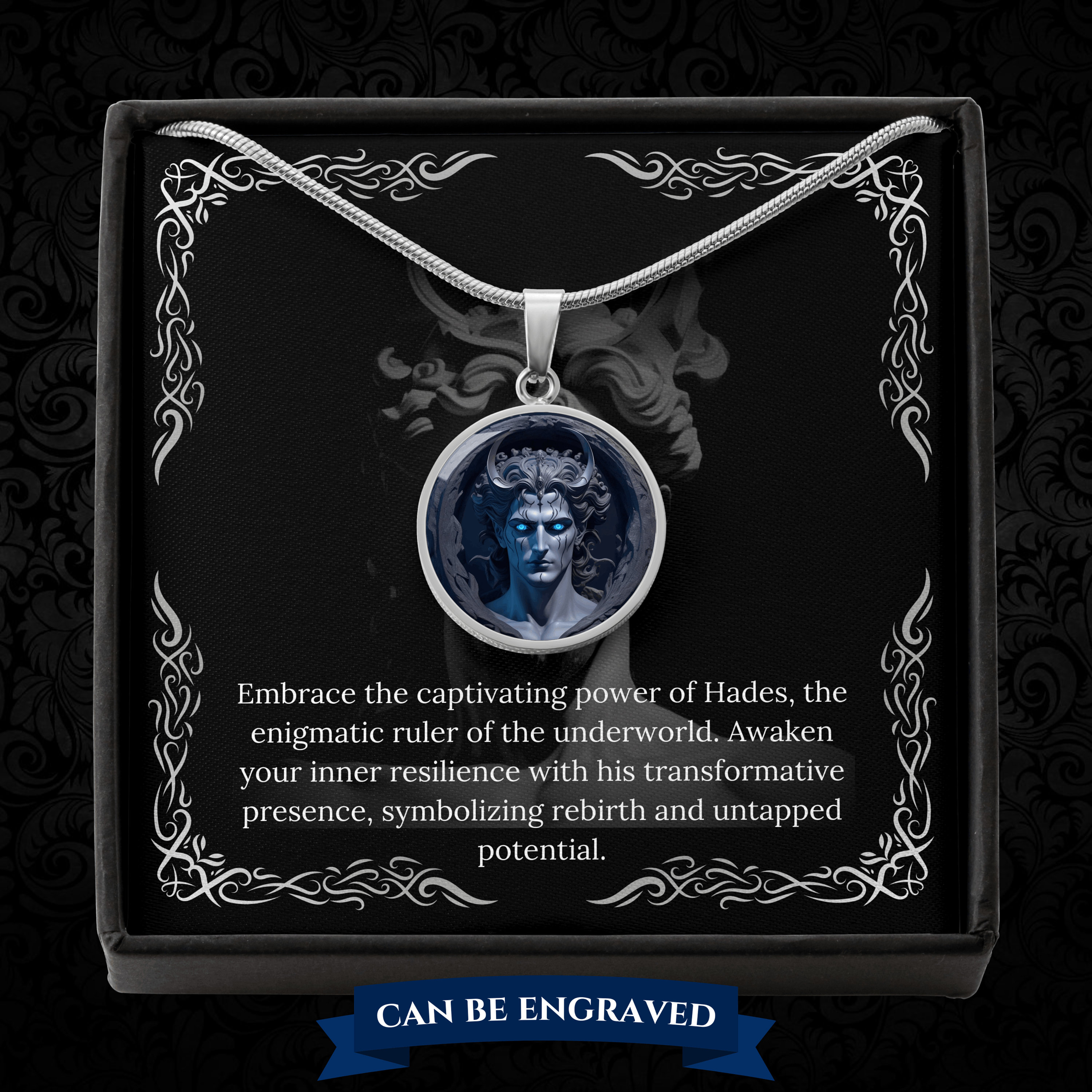 HADES NECKLACE, Greek Mythology, Ancient Greek, Spiritual Necklace ...