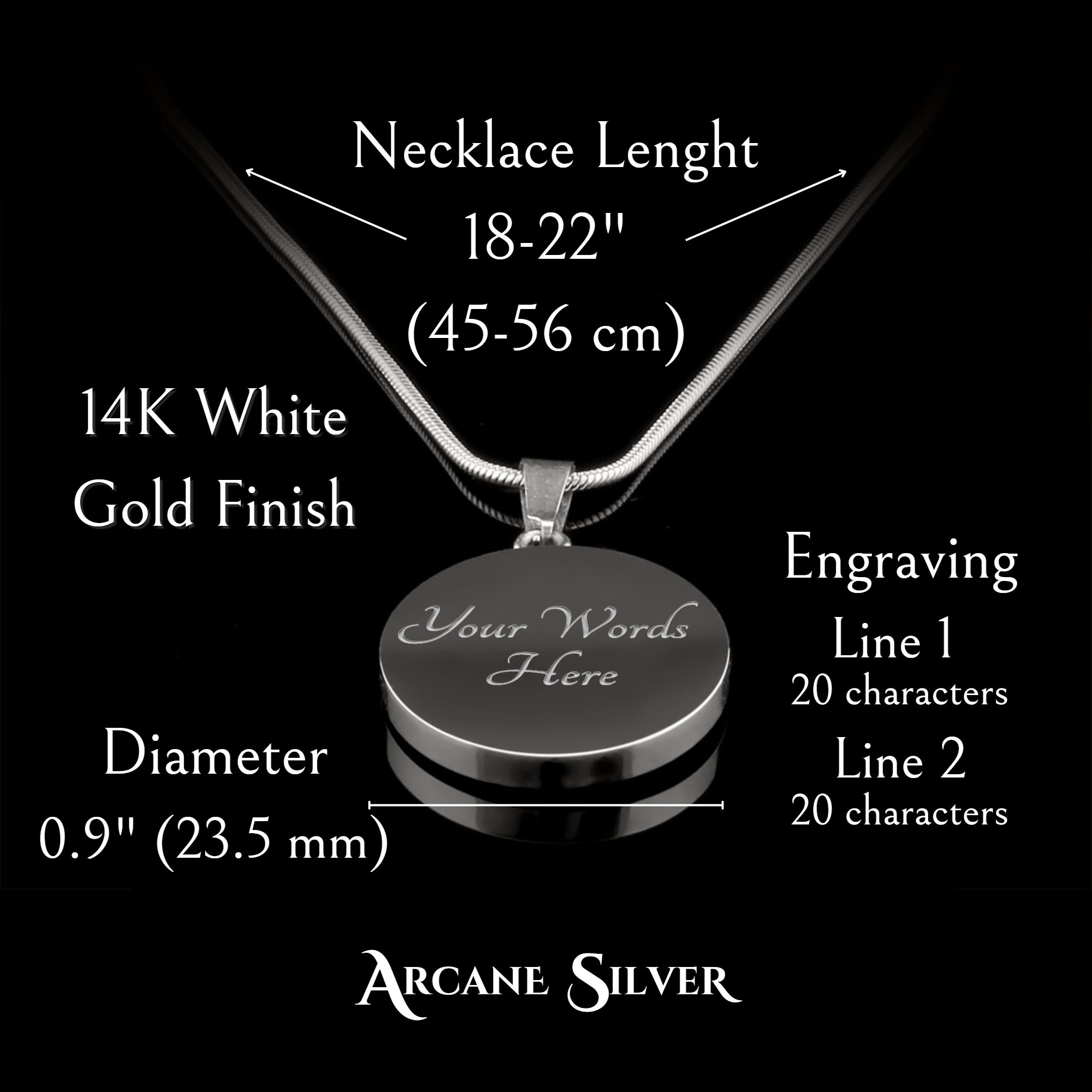 Personalized Compass Necklace, Engraved Compass Pendant, Personalized ...