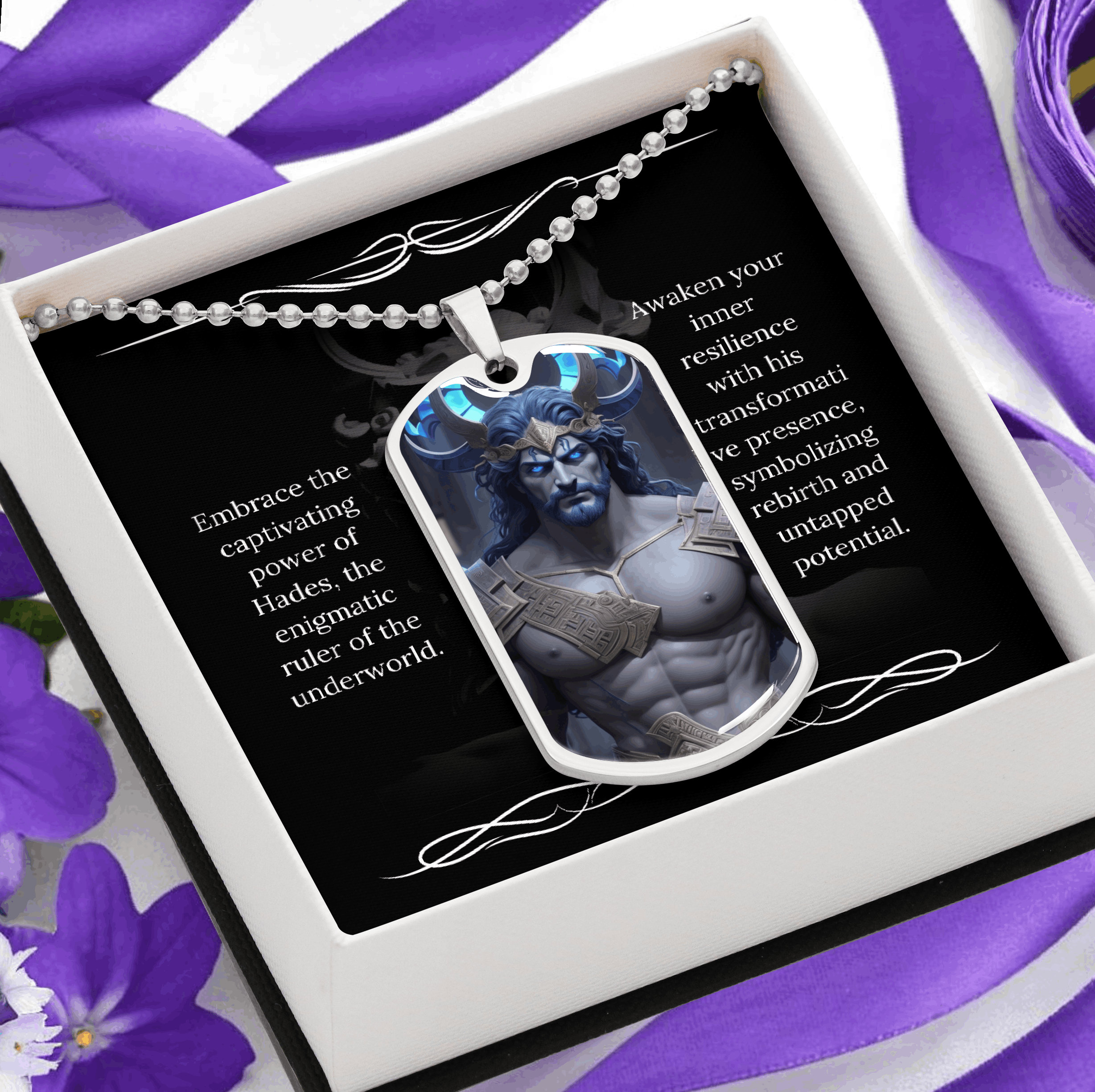 HADES NECKLACE, Greek Mythology, Ancient Greek, Greek God Pendant ...