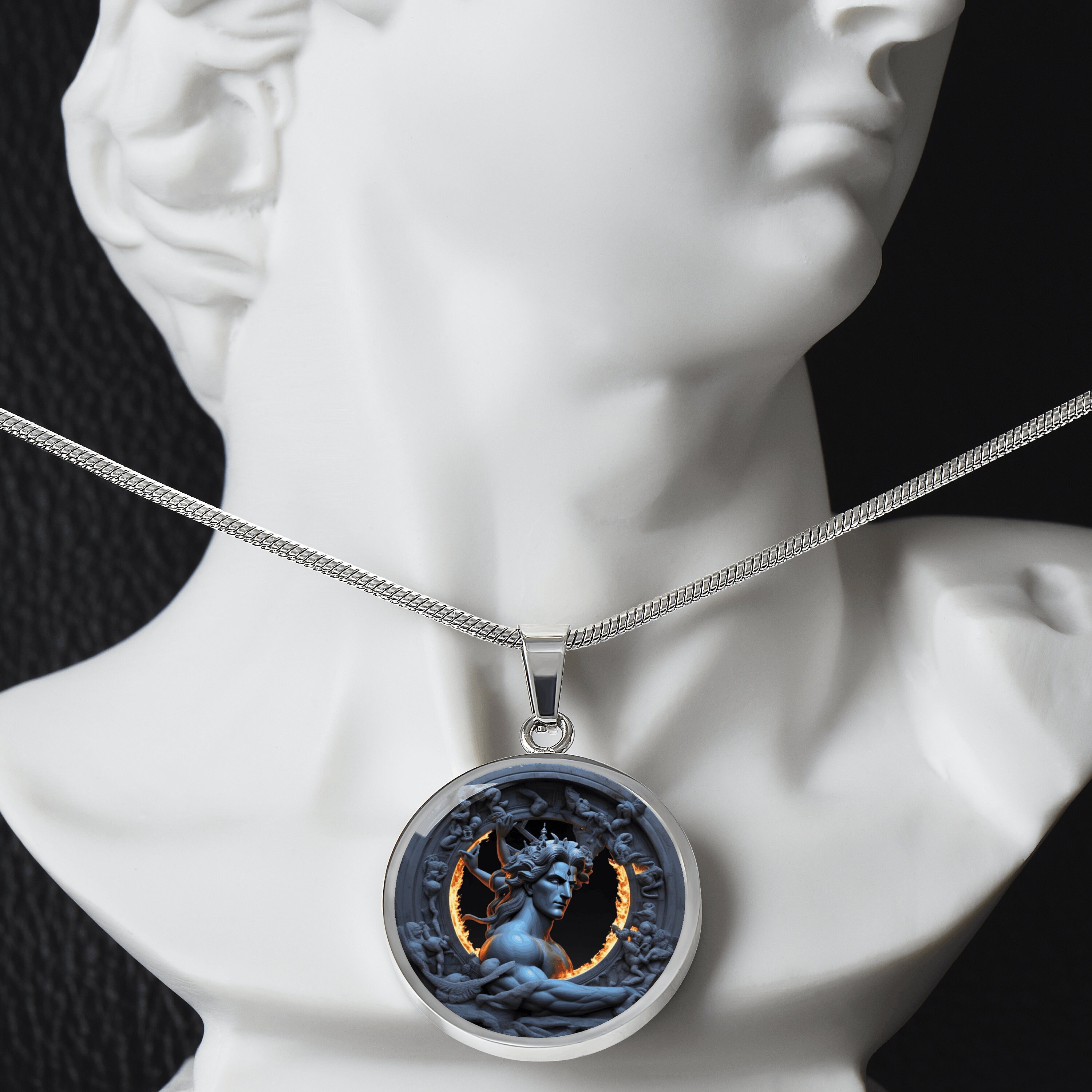 HADES NECKLACE, Greek Mythology, Ancient Greek, Spiritual Necklace ...