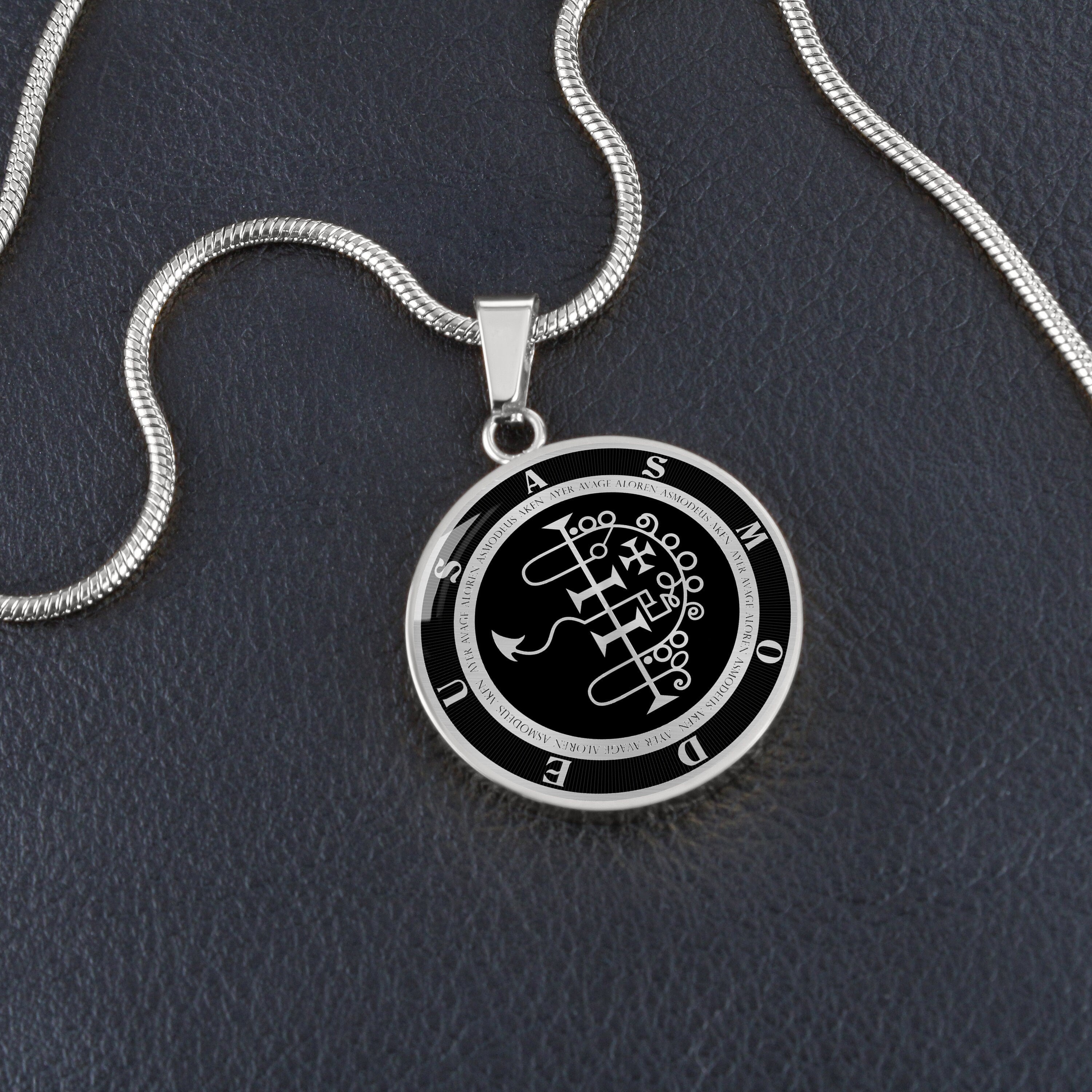 Personalized ASMODEUS SIGIL Personalized Asmodeus Pendant - Etsy