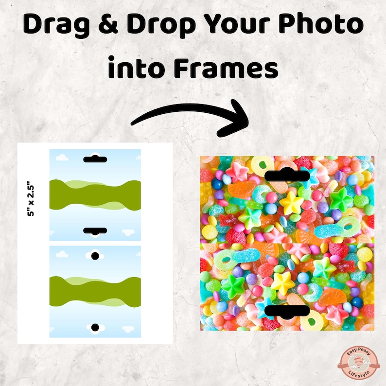 Treat Bag Topper Template Mega Bundle | Editable Canva Bundle ...