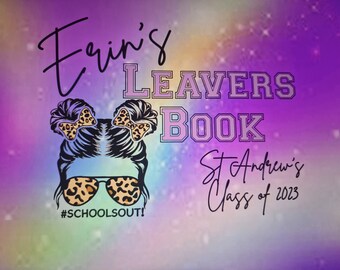 School Leavers Book End of Year Book Leavers Book Year 6 - Etsy