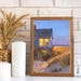 Cape Cod Cottage Art Print: Coastal Sunset, Lighthouse View - Etsy