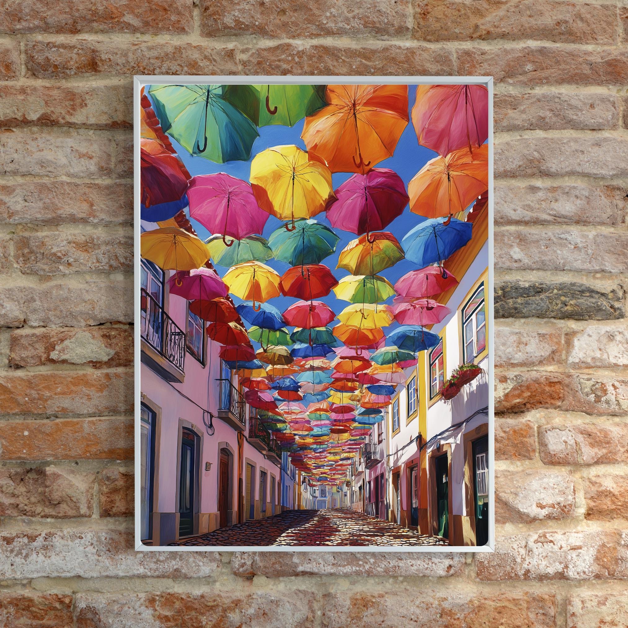 Agueda Umbrella Street Art Print Portugal Gouache Painting Etsy agueda-umbrella-street-art-print-portugal-gouache-painting-etsy