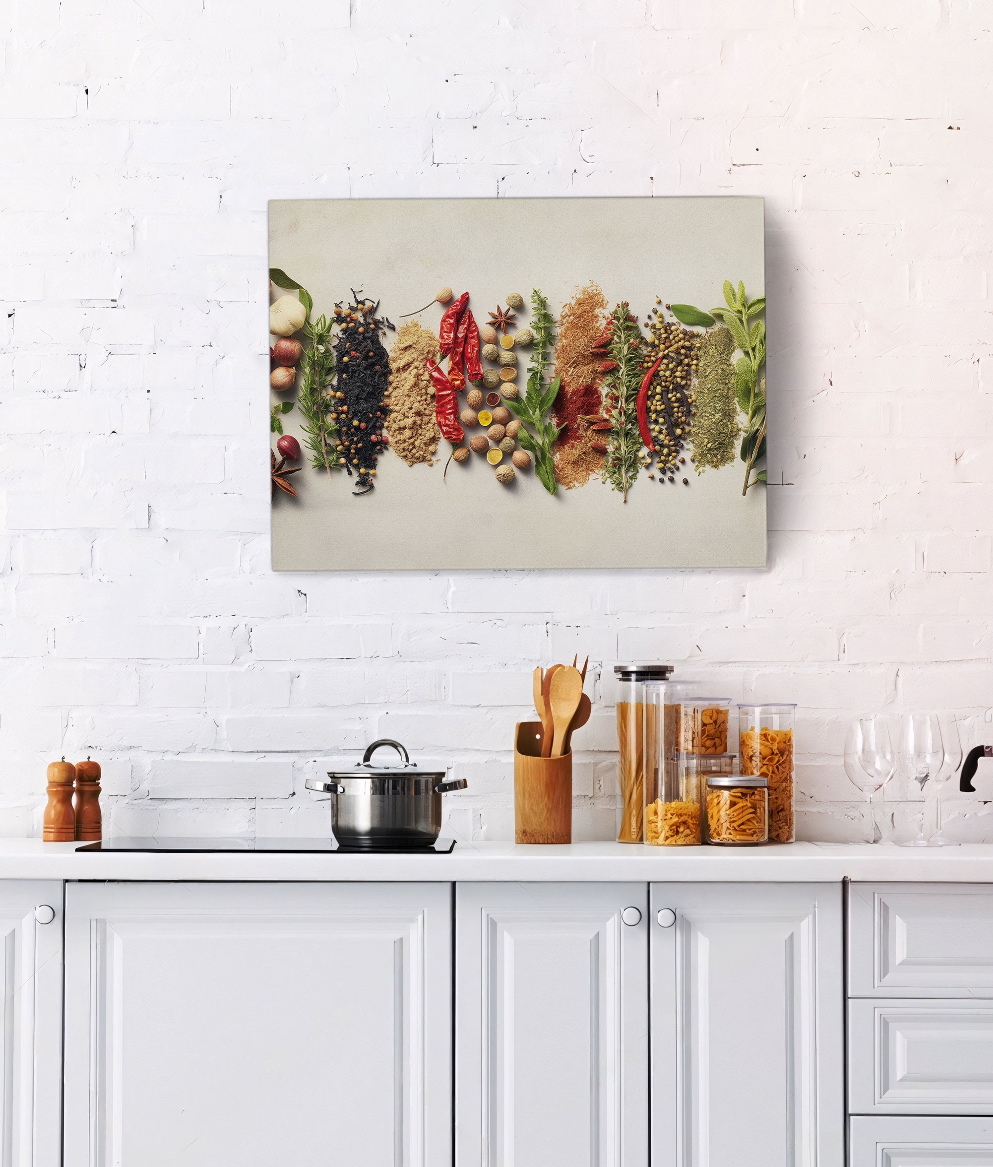 Kitchen Canvas Wall Art Ready to Hang Kitchen Wall Art Kitchen Prints ...
