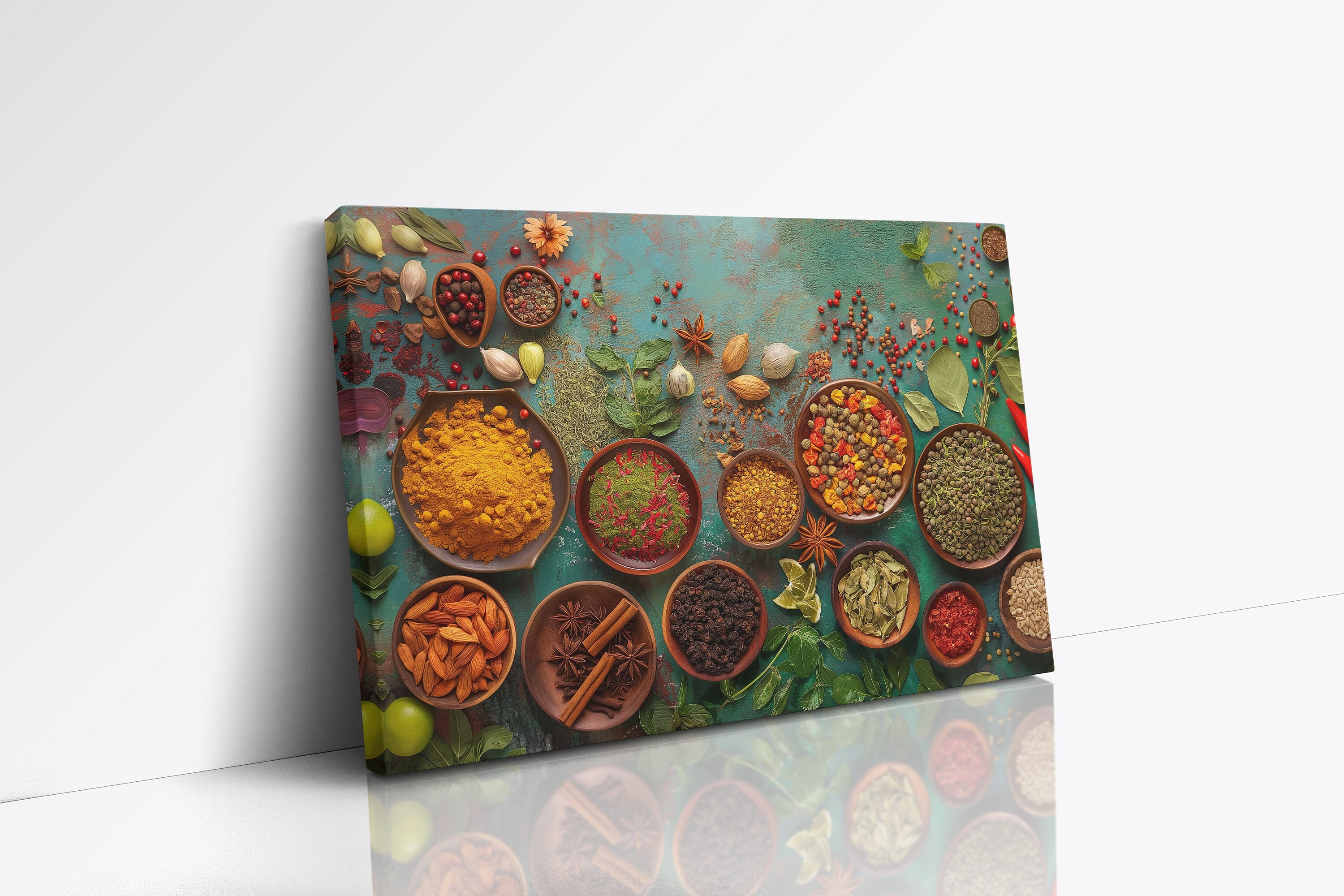 Kitchen Canvas Wall Art Ready to Hang Kitchen Wall Art Kitchen Prints ...