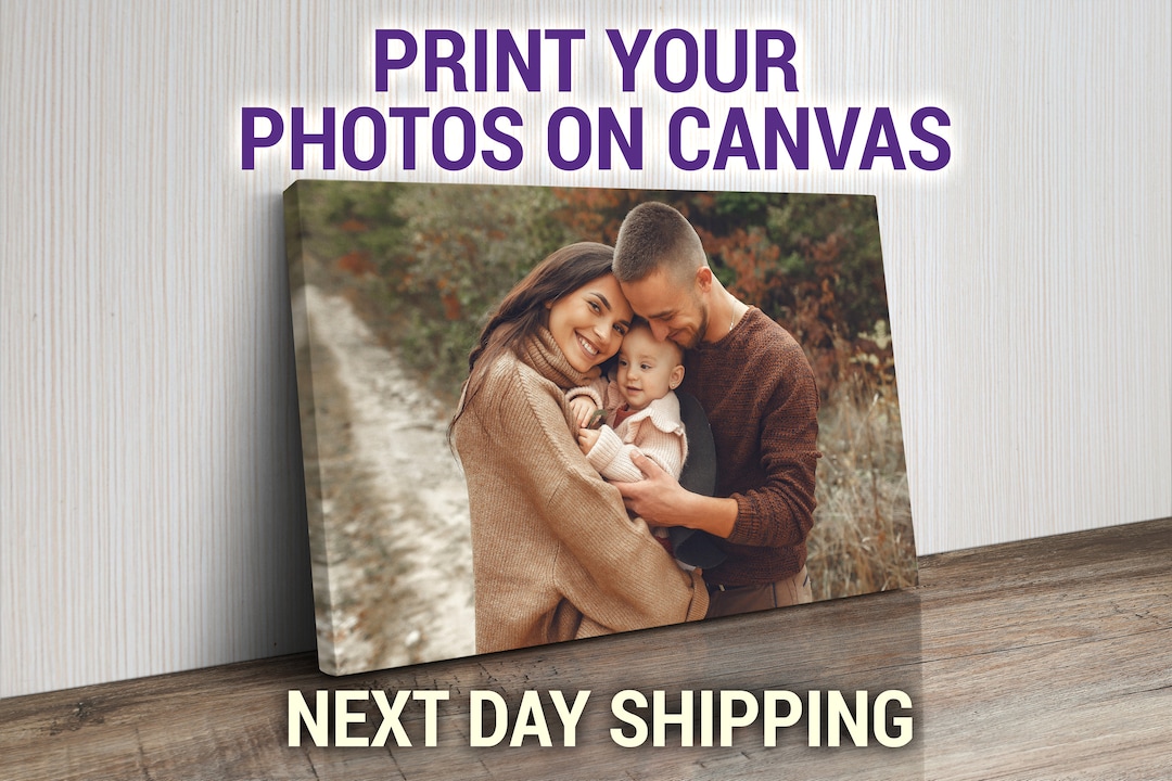 Photo to Canvas, Custom Print on Canvas, Wall Art Printing Photo, Wall ...