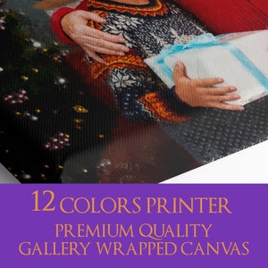 Donald Trump Fighting Portrait: Patriotic US Wall Art Canvas - Etsy