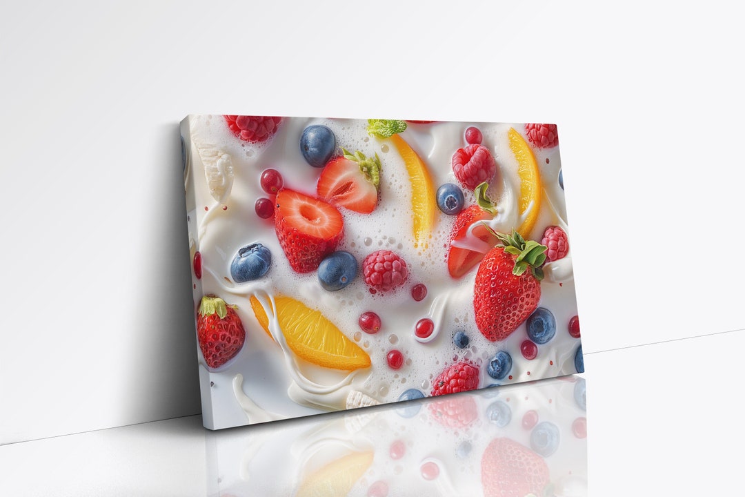 Kitchen Canvas Wall Art Ready to Hang Kitchen Wall Art Kitchen Prints ...