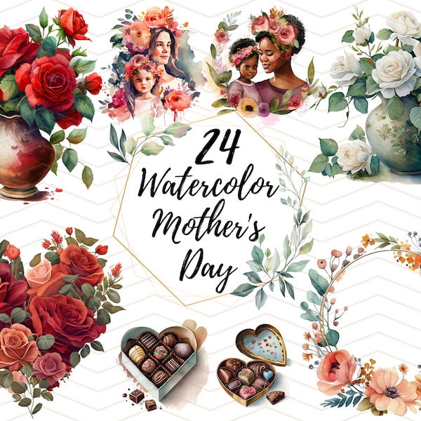 Mothers Day Clip Art - Etsy