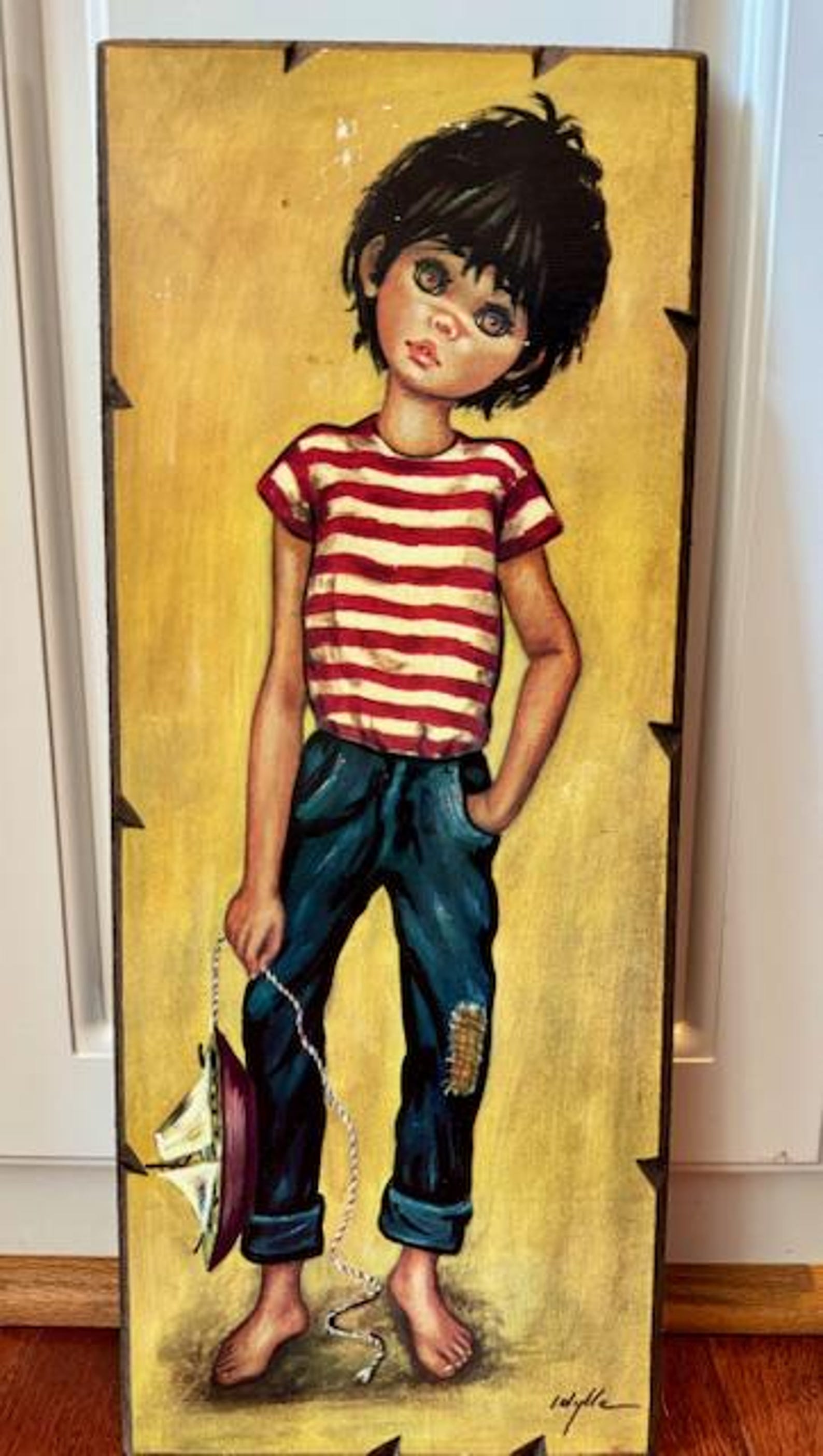 Vintage Big Eyed Children Art by Idylle/jolylle - Etsy