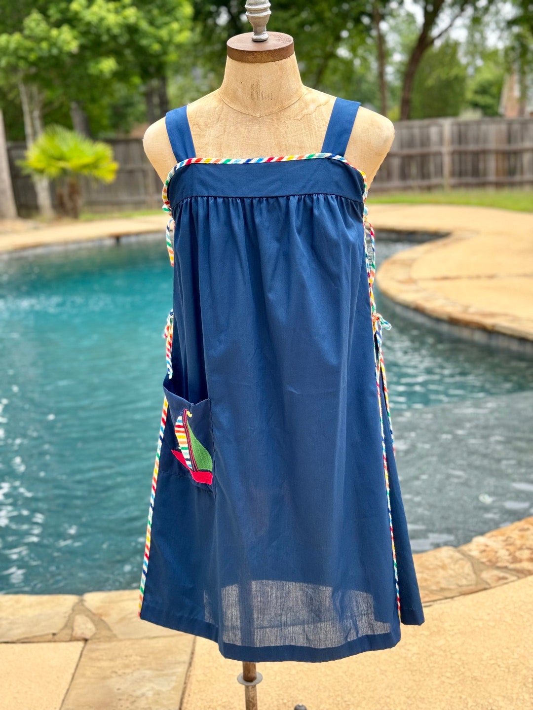 Vintage 1950s Swim Coverup From Smart Time - Etsy