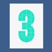 3rd Number Collage Frame | 3 Collage Frame Canva Editable | 3rd ...