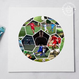 Custom Soccer Picture Collage - Personalized Photo Collage | Canva ...