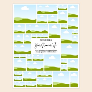 40 Photo Canva Collage Template Personalize With Your Photos Editable ...