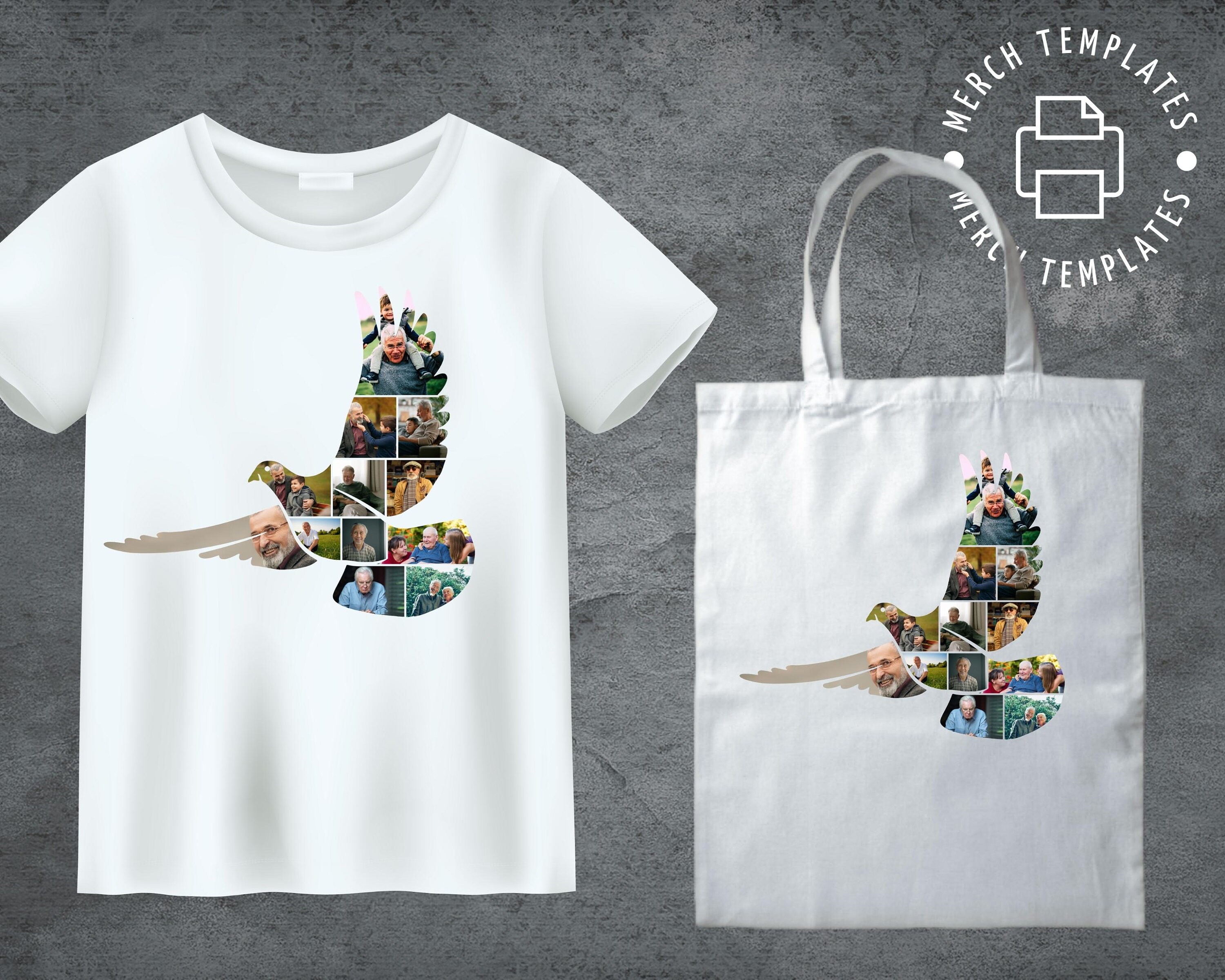Picture Collage Dove Template | Gridart Canva | Image Collage | Gift ...