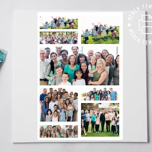 Picture Collage 20 Multiple Template | Gridart Canva | Image Collage ...