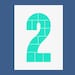 2nd Number Collage Frame 2 Collage Frame Canva Editable 2nd Birthday ...