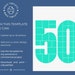 Picture Collage 50 Number Template | Gridart Canva | Image Collage ...