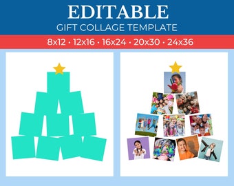 Picture Collage Diagonal Template Gridart Canva Image Collage Pic ...