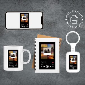 Custom Music Player Picture Collage - Personalized Photo Collage ...