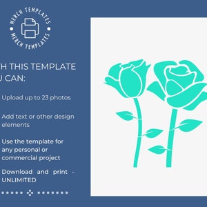 Picture Collage Roses Template | Gridart Canva | Image Collage | Pic ...