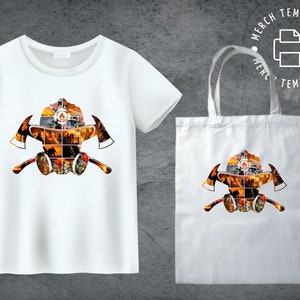 Firefighter Gift Collage Template | Gridart Canva | Image Collage | Pic ...