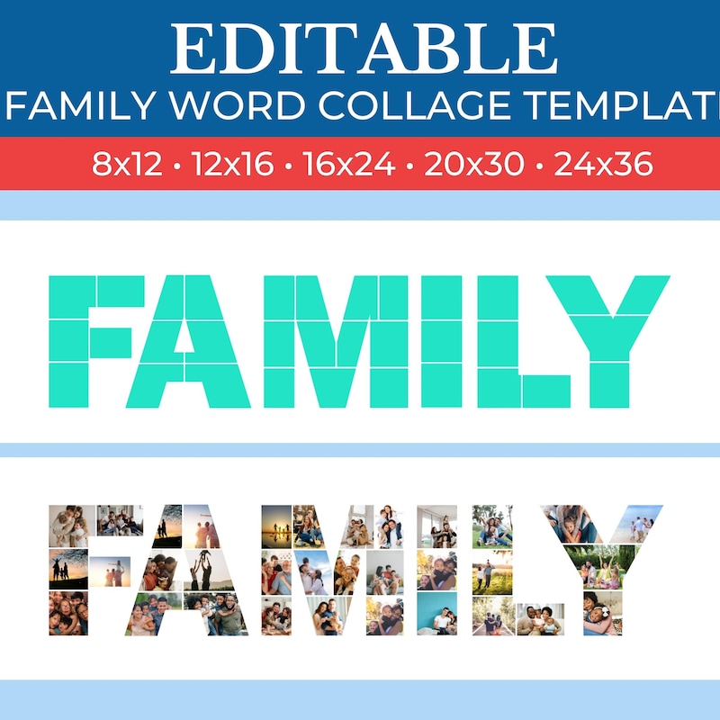 Word Collage - Etsy