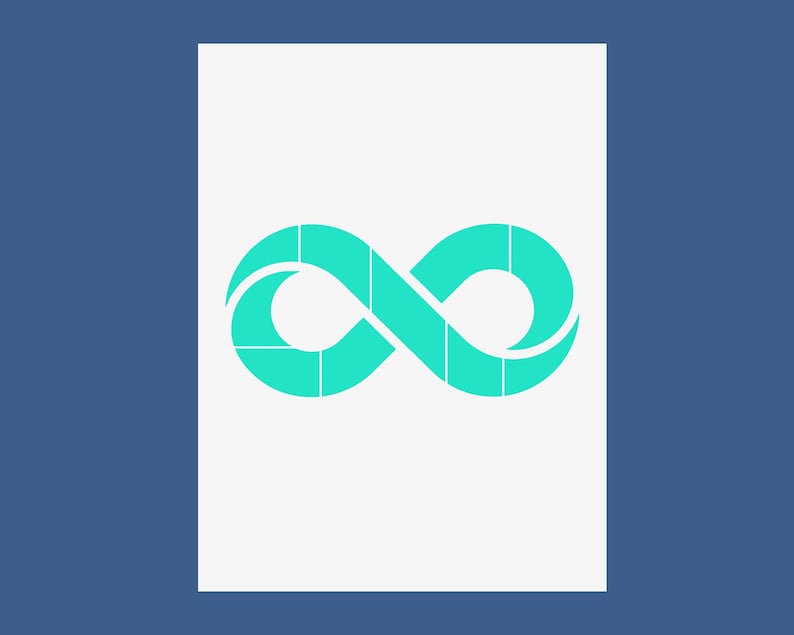 Picture Collage Infinity Sign Template Gridart Canva Image Collage Pic ...
