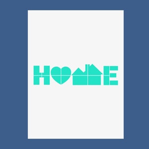 PRINTABLE House Collage Template | Housewarming Gift Collage | House ...