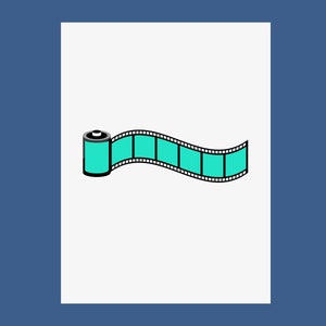 PRINTABLE Film Strip Gift Collage Template | Collage for Film Strip ...