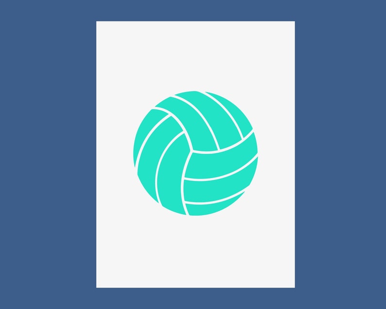 EDITABLE Volleyball Picture Frame Volleyball Picture - Etsy