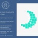 Picture Collage Moon Shape Template | Gridart Canva | Image Collage ...