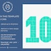 PRINTABLE 10 Number Collage Frame | 10 Collage Frame Canva Editable ...