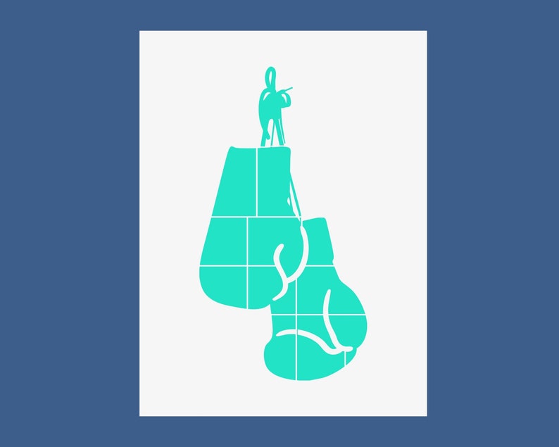 PRINTABLE Boxing Gift Collage Template | Editable Collage for Boxing ...