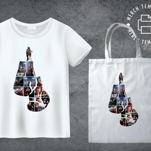 PRINTABLE Boxing Gift Collage Template | Editable Collage for Boxing ...