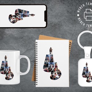 PRINTABLE Boxing Gift Collage Template | Editable Collage for Boxing ...