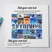 Skydiving Gift Collage Template | Editable Collage for Skydiving Fans ...