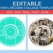 Picture Collage Vinyl Record Template Gridart Canva Image Collage Pic ...