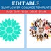 2nd Number Collage Frame | 2 Collage Frame Canva Editable | 2nd ...