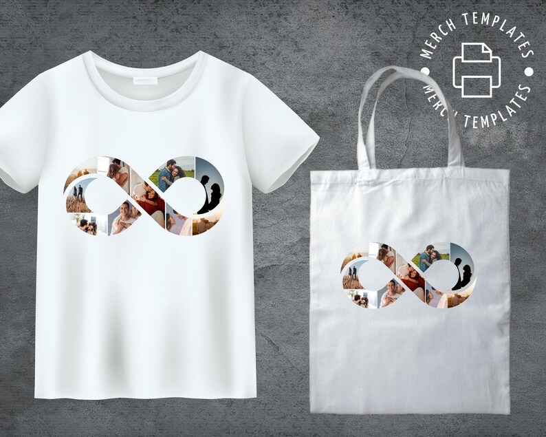 Picture Collage Infinity Sign Template Gridart Canva Image Collage Pic ...