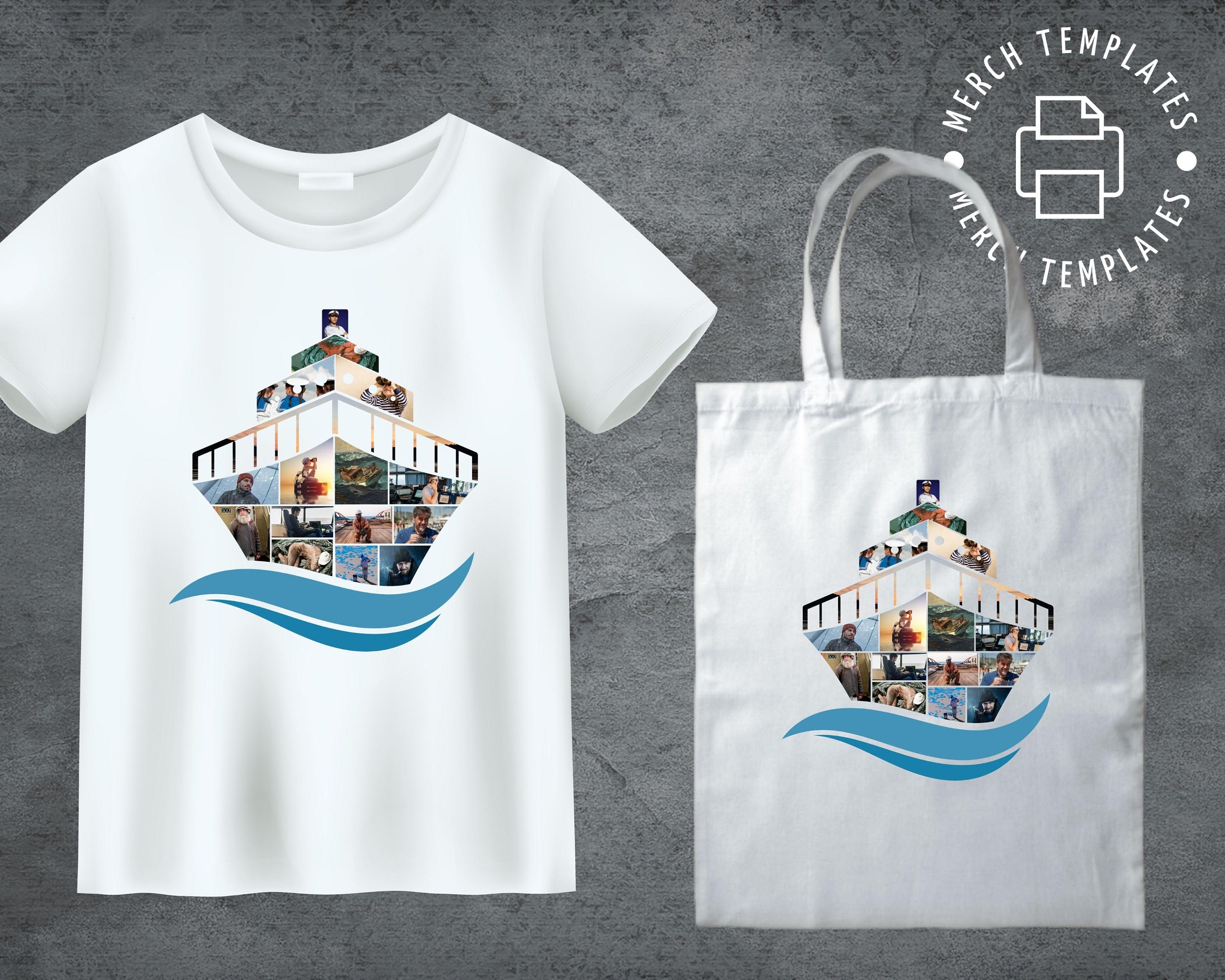 Picture Collage Cruise Ship Template | Gridart Canva | Image Collage ...
