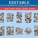 Picture Collage 18 Photo Template | Gridart Canva | Image Collage | Pic ...