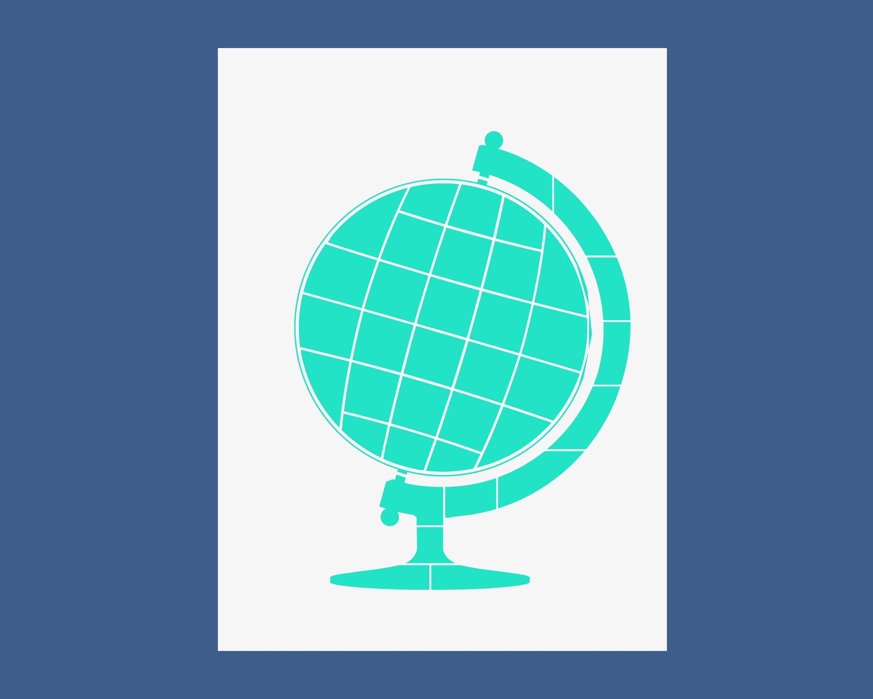 Picture Collage Globe Template Gridart Canva Image Collage Pic Stitch ...