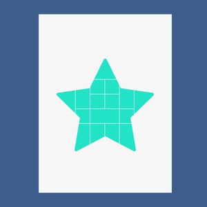 PRINTABLE Star Gift Collage Template | Editable Collage for Star Fans ...