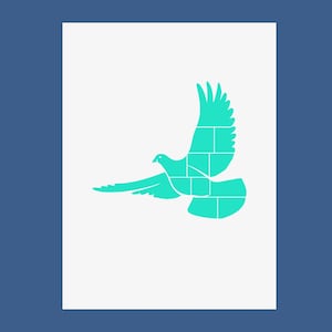 Picture Collage Dove Template | Gridart Canva | Image Collage | Gift ...