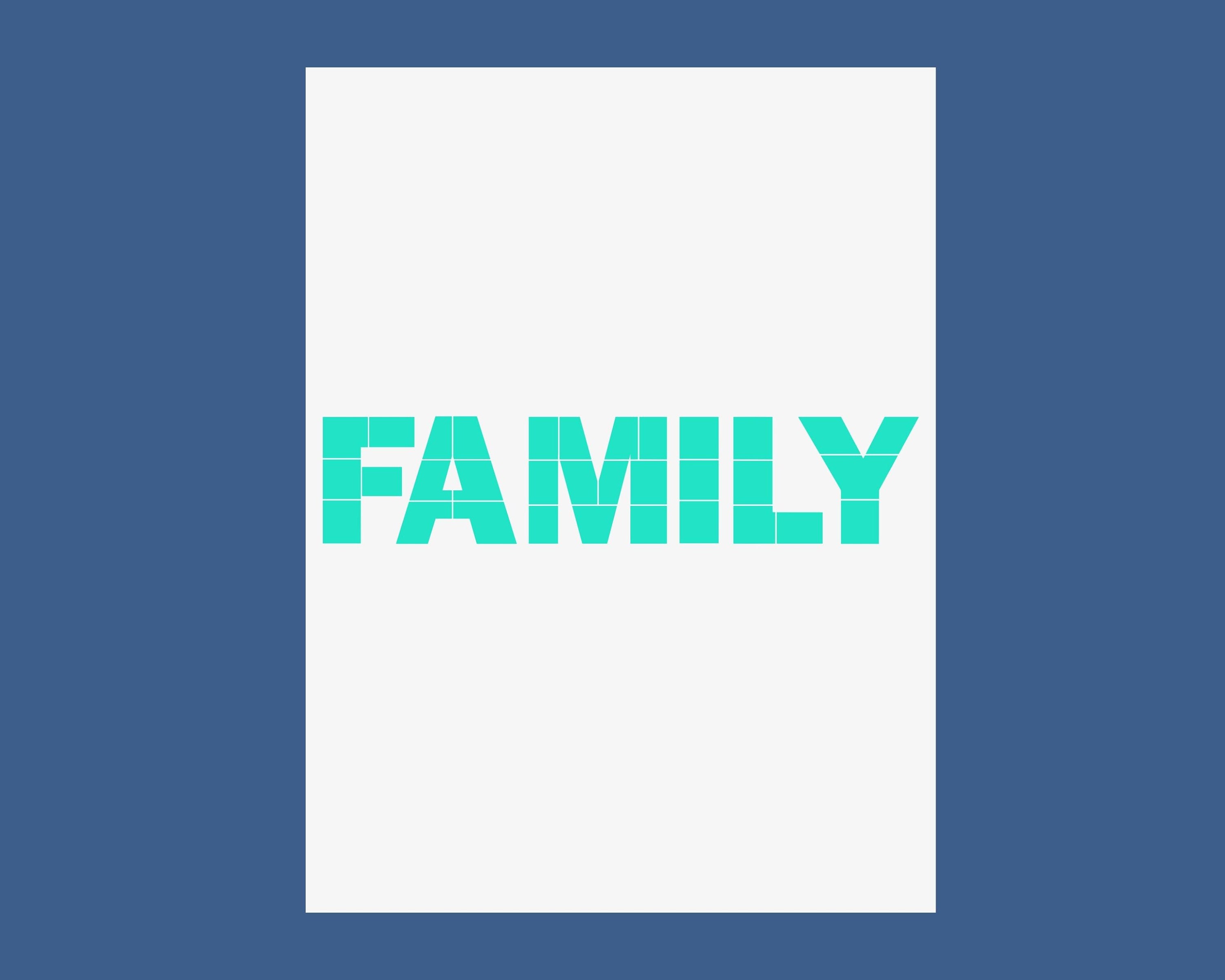 Picture Collage Family Word Template Gridart Canva Image Collage Pic ...