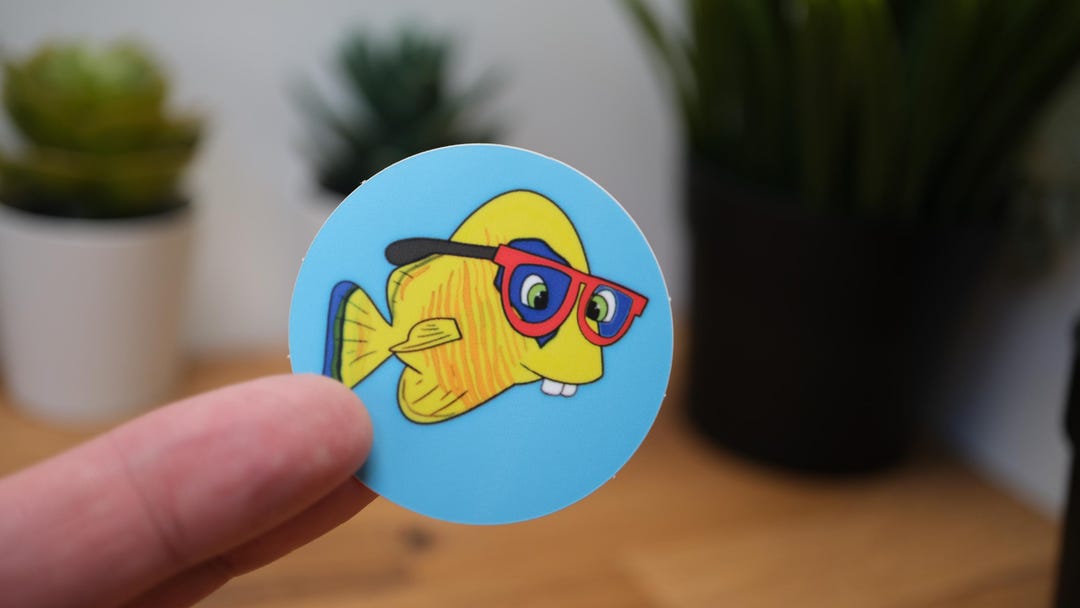 Reef Dork Sticker (free With Every Order or You Can Buy Here on Its Own ...