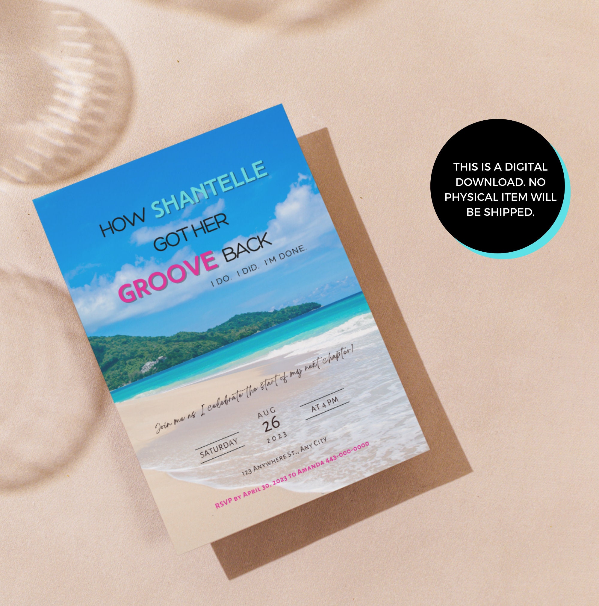 Divorce Party Invitation, Break up Party Invitation, How Stella Got Her ...